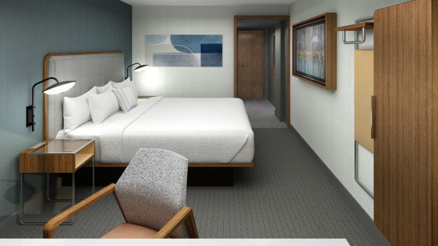 guestroom rendering 1 – FILLAT+ Architecture